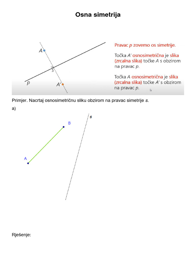 Osna Simetrija | PDF