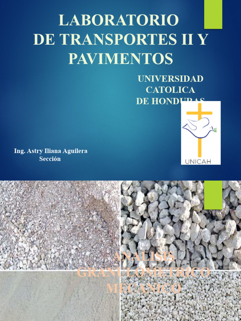 Curva Granulometricas de Los Agregados Transp | PDF | Hormigón | Cemento