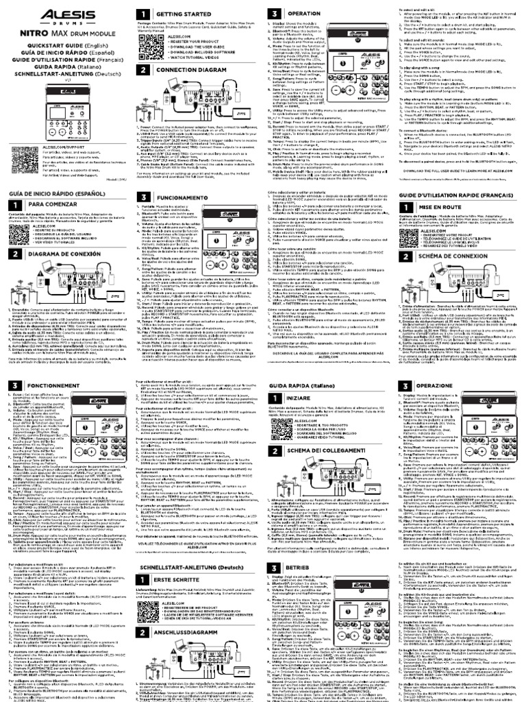 Nitro Max Module - Quickstart Guide - V1.1 | PDF