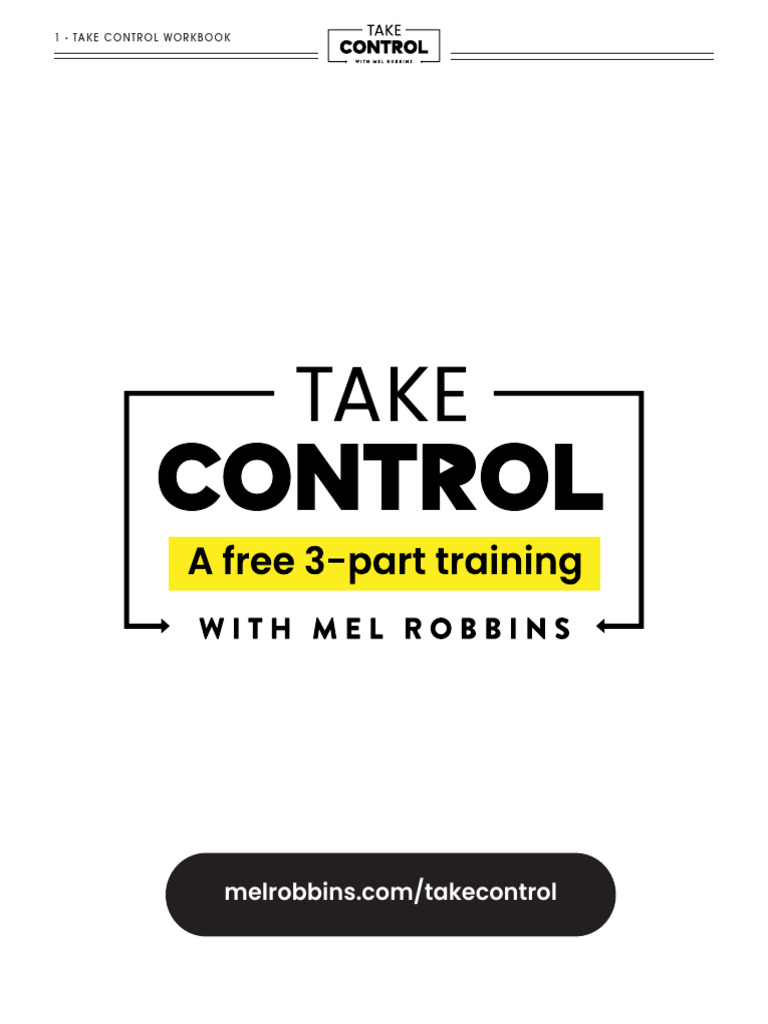 Mel Robbins Workbook | PDF | Attitude (Psychology)