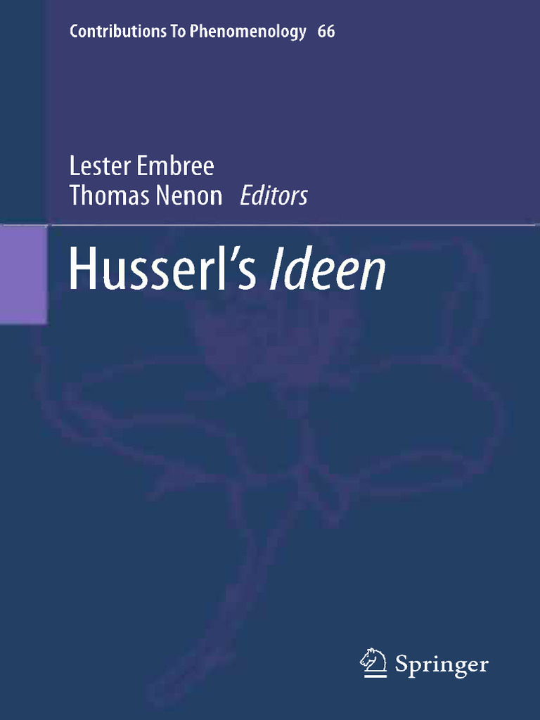(Contributions to Phenomenology 66) Jesús M. Díaz Álvarez (auth ...