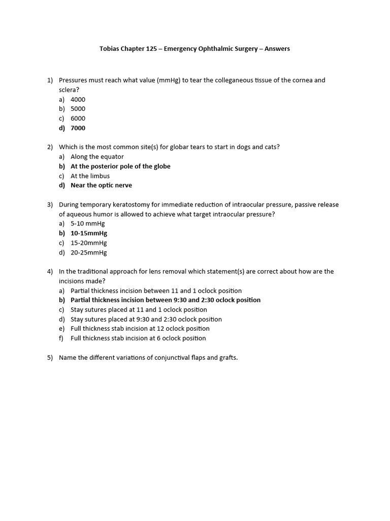 Tobias Chapter 125 - Questions | PDF