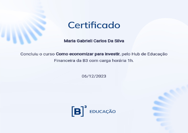 Certificado | PDF