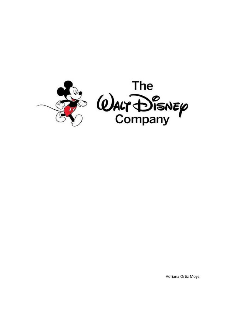 Trabajo Disney | PDF | La compañía Walt Disney | Walt Disney