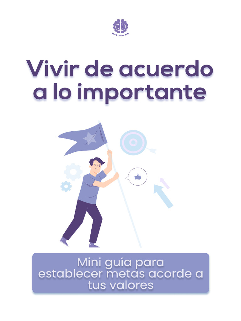 Mini Guia para Establecer Metas Acorde A Tus Valores | PDF ...