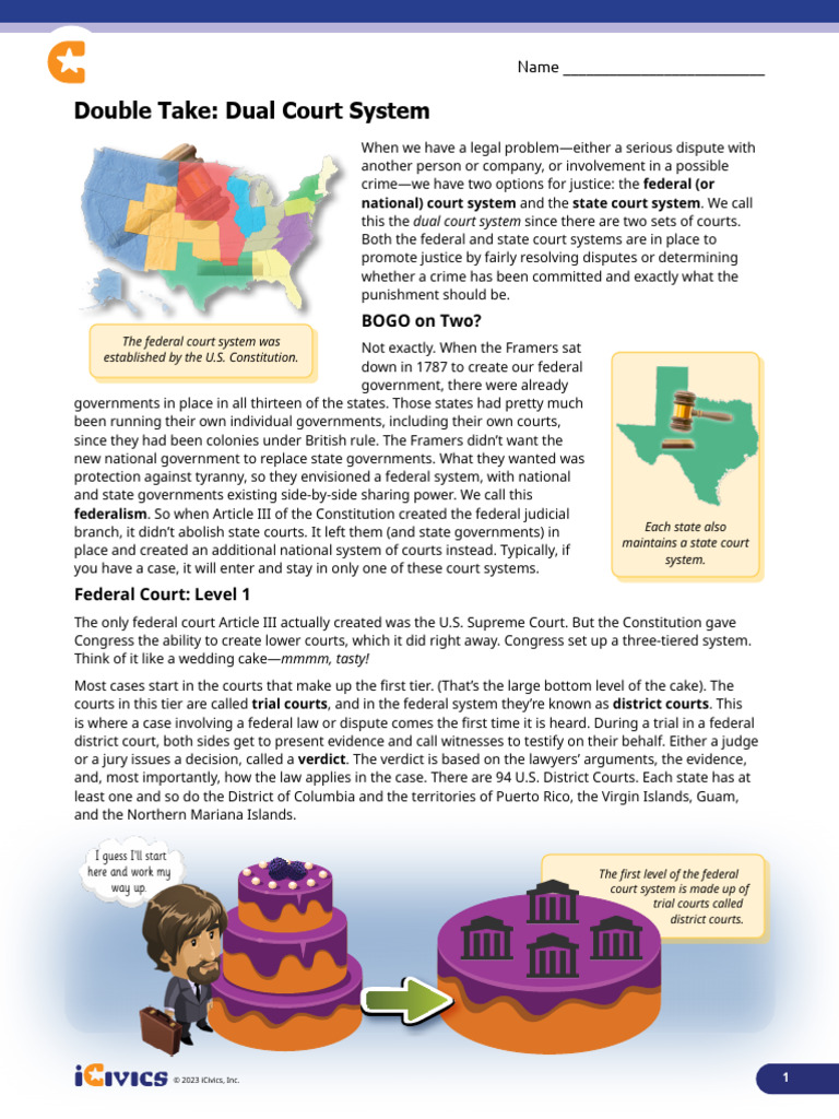 Kami Export - ABEL CASTRUITA - Double Take Dual Court System | PDF ...