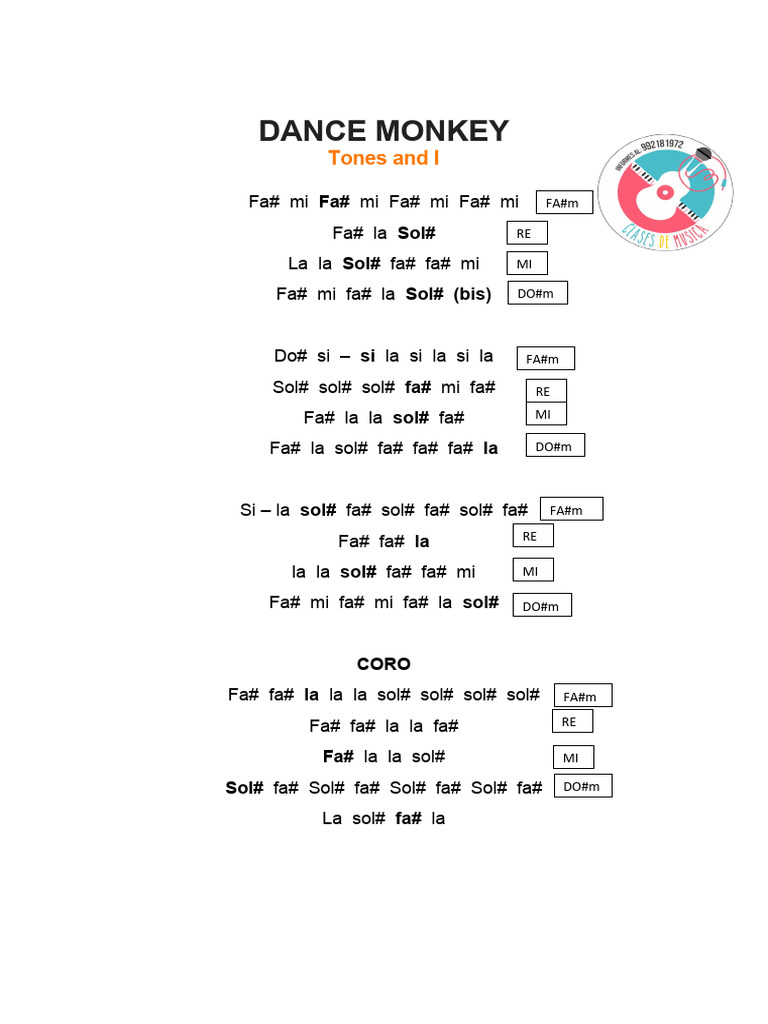 Dance Monkey | PDF