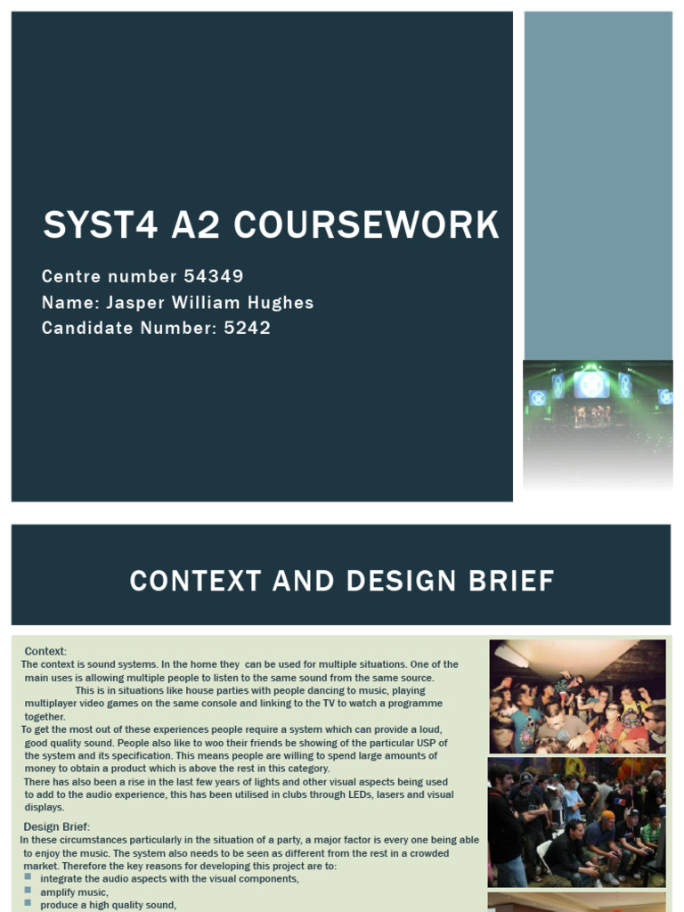 A2 Coursework | PDF | Loudspeaker | Decibel