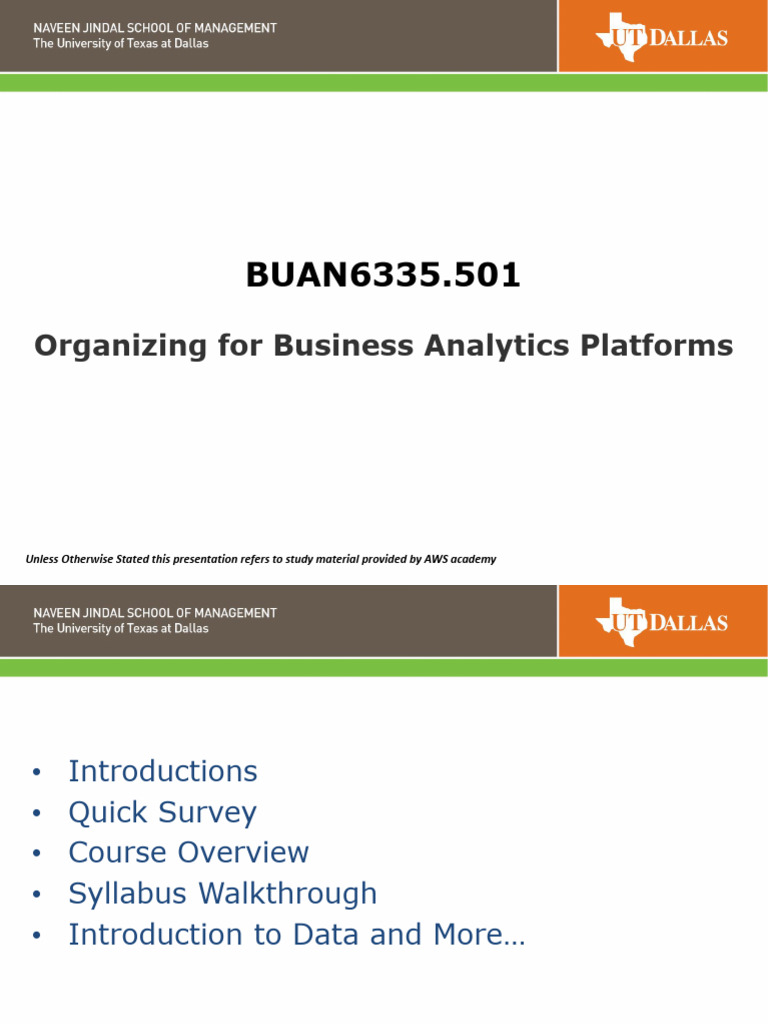 Week 1-Introduction-V3-class | PDF | Analytics | Big Data Week 1-Introduction-V3-class | PDF | Analytics | Big Data