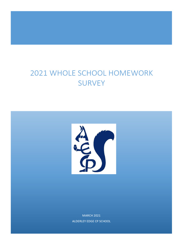Parental Views On Homework 2021 | PDF | Homework | Teachers