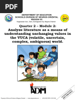 English 9 Q2 Module 2 | PDF | Learning | Reading Comprehension