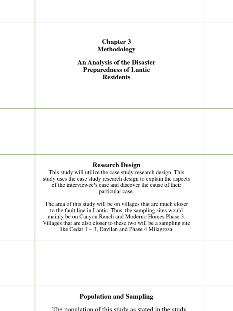 Chapter 3 | PDF | Sampling (Statistics) | Questionnaire