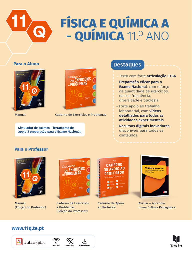 Folheto MKT 2022 Quimica 11 | PDF | Pedagogia | Química