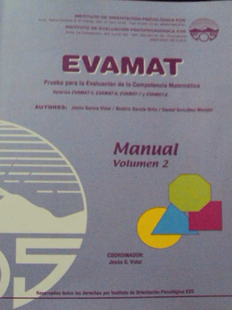 Manual Evamat 5 Al | PDF
