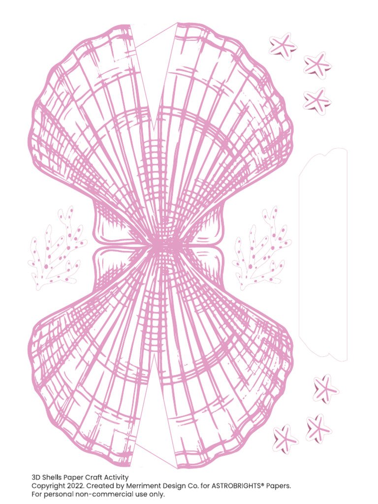 Shells Templates Merriment Design | PDF