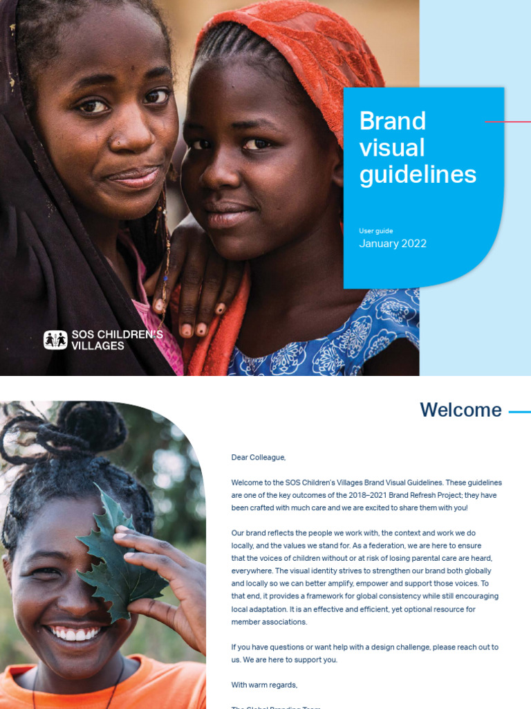 SOS Children's Villages Brand Guidelines | PDF | Brand | Icon (Computing)
