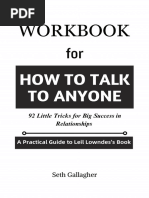 How to Talk to Anyone: PDF Guide | PDF | Nonverbal Communication | Body ...