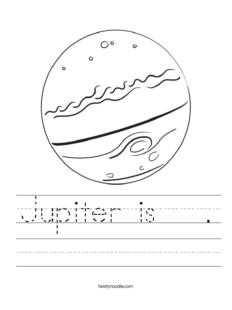 Jupiter Is Worksheet | PDF