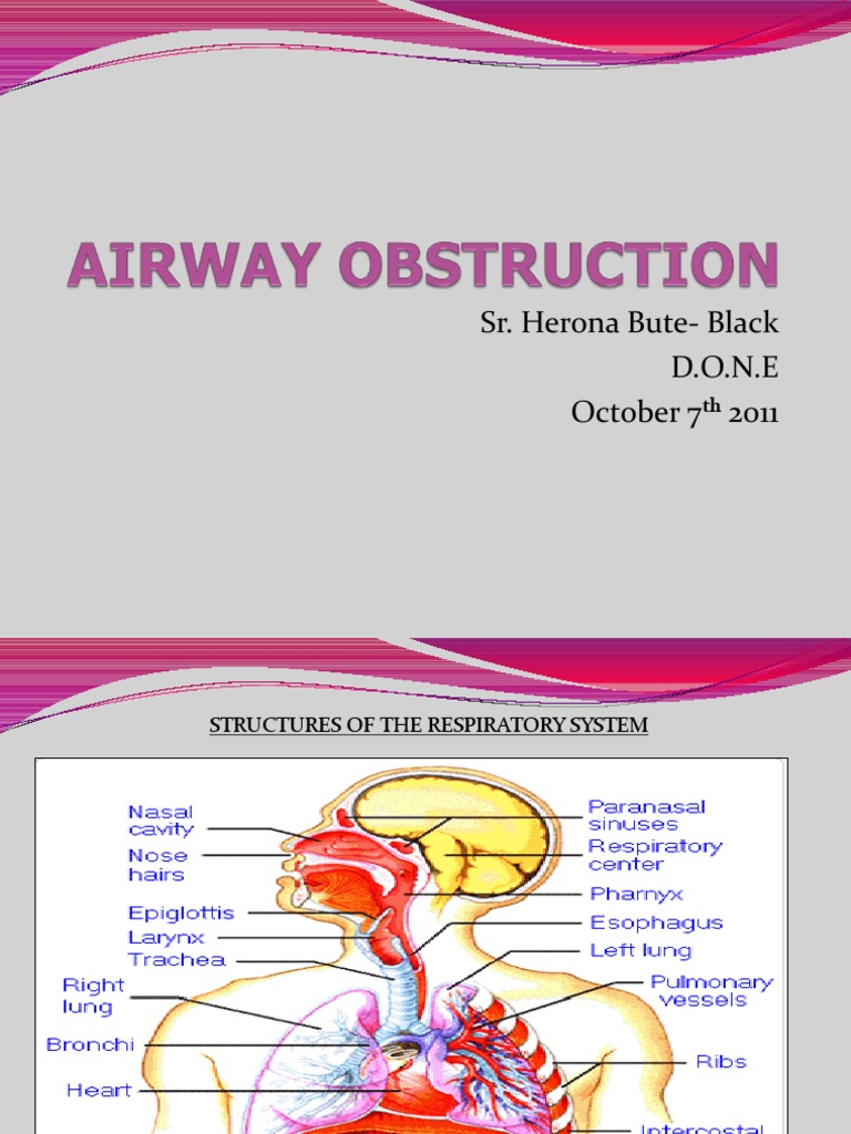 Emergency Management of Airway Obstruction: Causes, Clinical ...