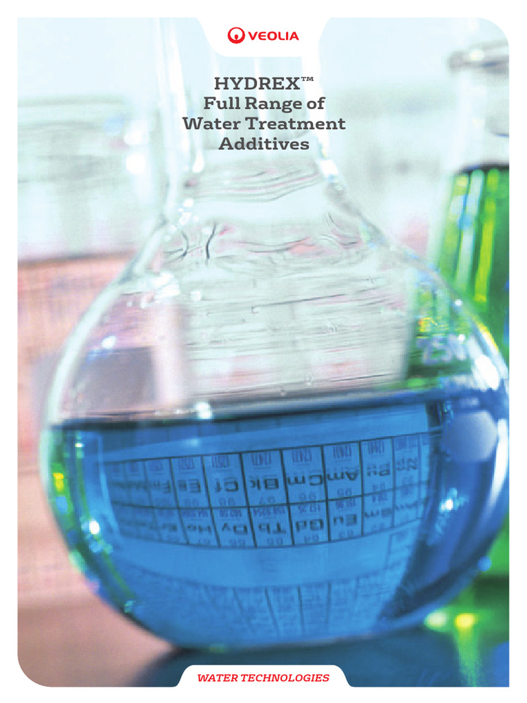 HYDREX™ - Full Range of Water Treatment Additives - Brochure - LR | PDF ...