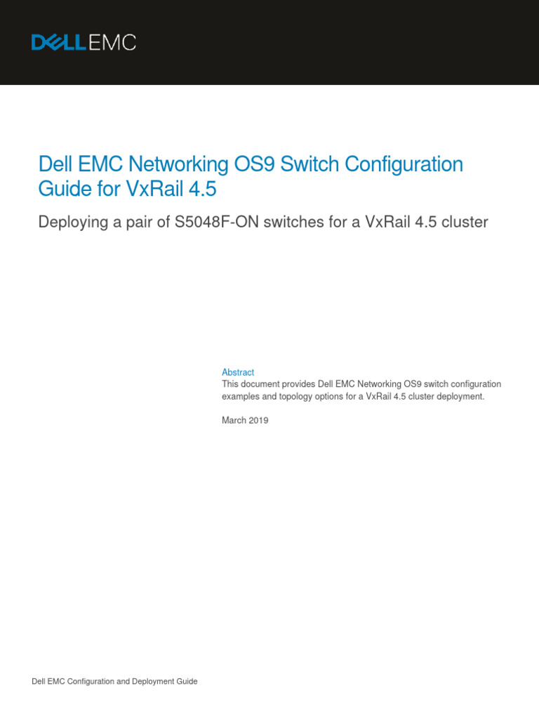Networking s5048f On Users Guide en Us | PDF | Network Topology ...