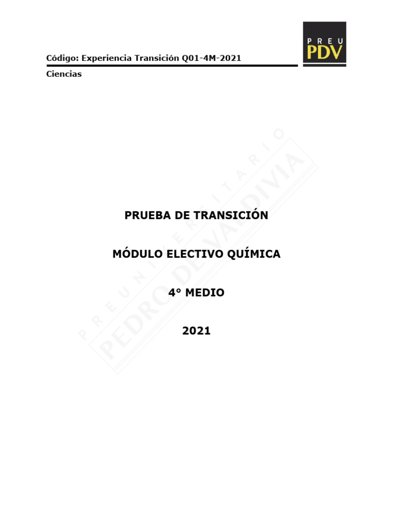 1° Experiencia Transición Química | PDF | Chiralidad (Química) | Enlace ...