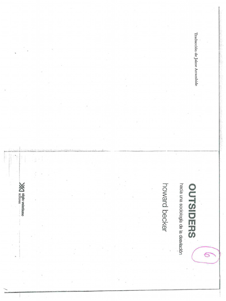 06 - Outsiders. Howard Becker | PDF