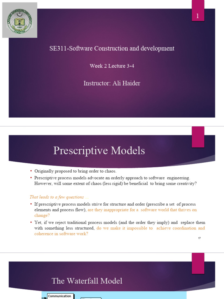 Software Design and Architecture Week 2 | Download Free PDF | Software Prototyping | Software ...