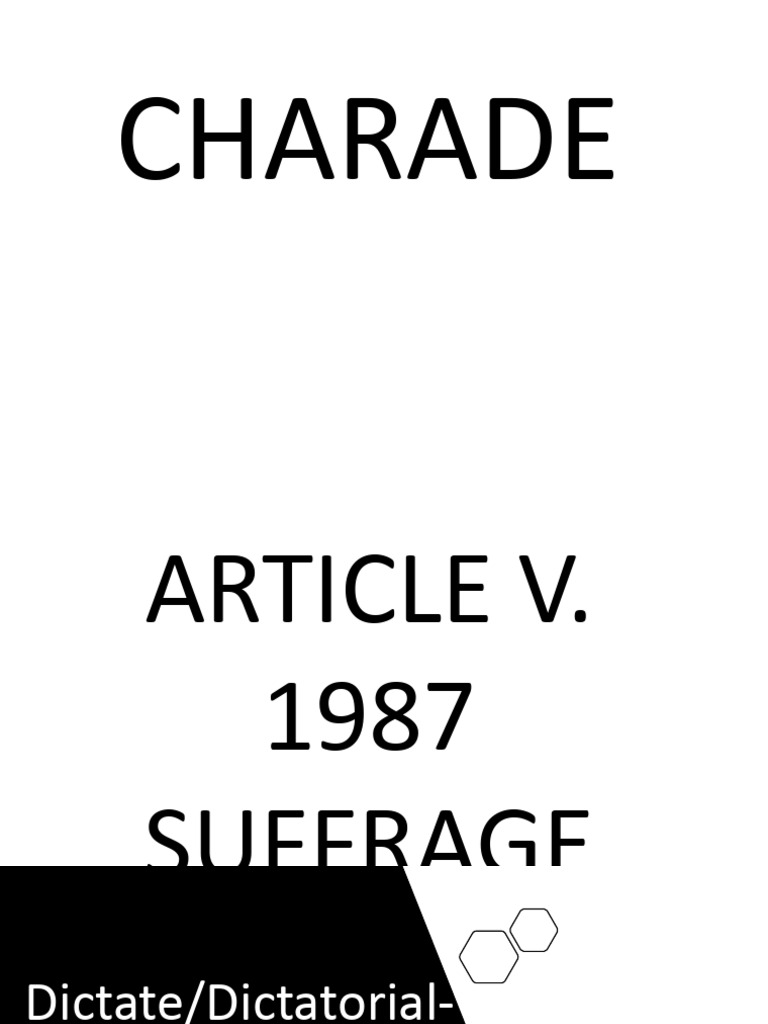 PPG Lesson 4 Suffrage and Election | PDF | Elections | Political Parties