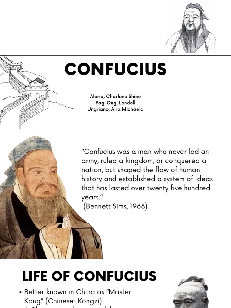 Confucius | PDF | Confucianism | Confucius