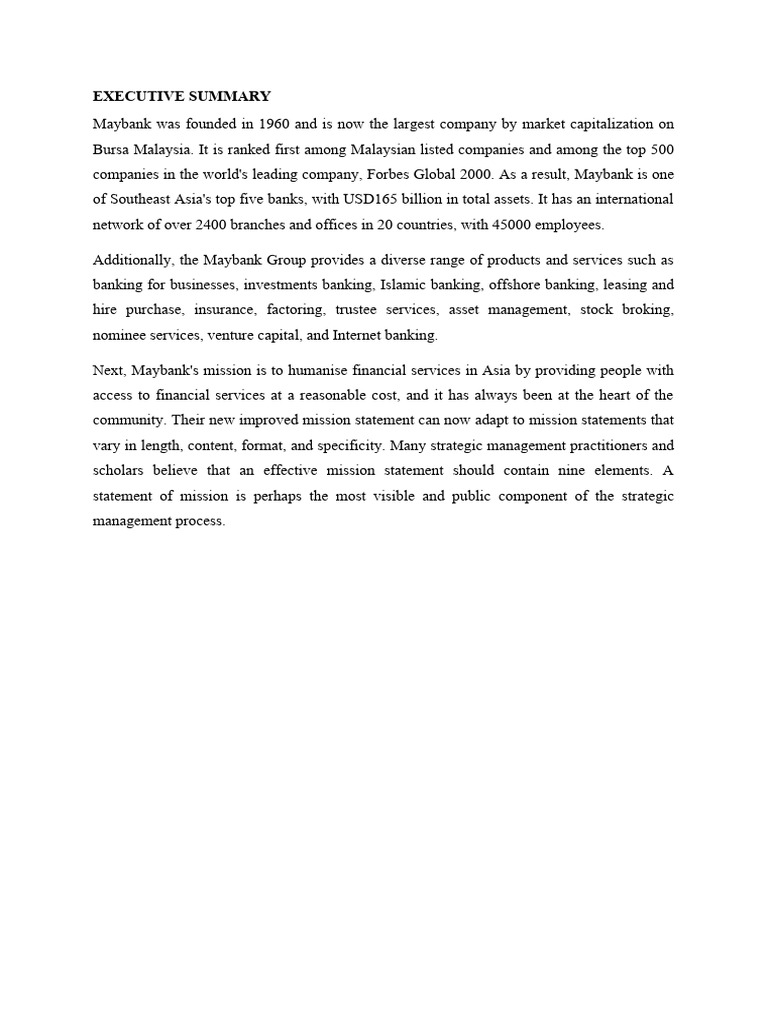 Executive Summary | PDF