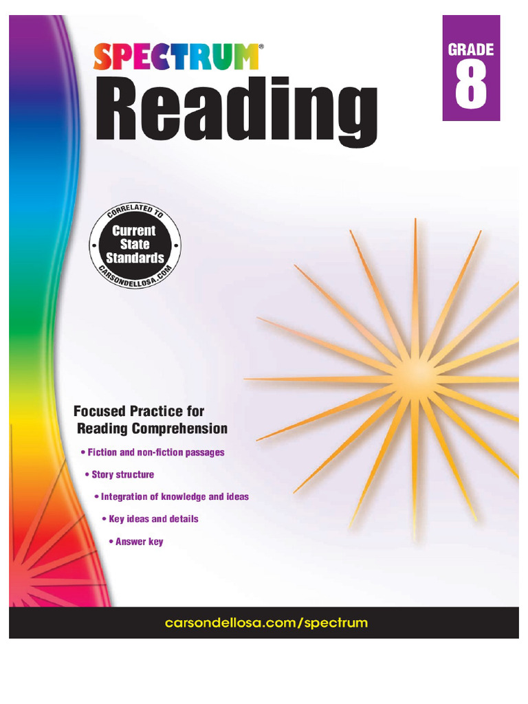 Spectrum Reading Workbook Grade 8 Pages 51-100 - Flip PDF Download - FlipHTML5 | PDF