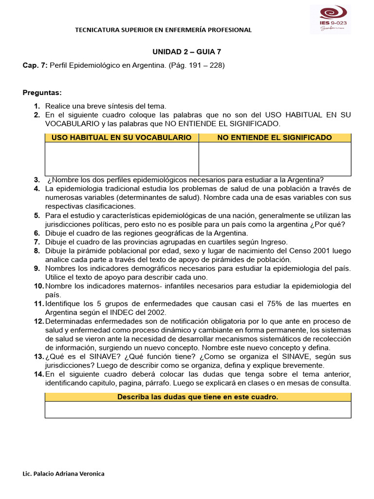 Guia Cap 7 | PDF | Epidemiología | Tasa de mortalidad