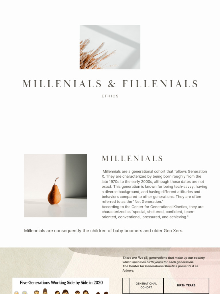 Ethics | PDF | Millennials | Psychology