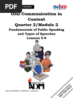 Module 6 Types of Communicative Strategies 1 | PDF | Conversation ...
