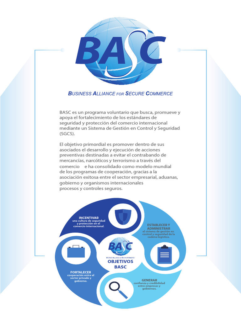 Poster BASC 1 - Que Es BASC (Tabloide) | PDF