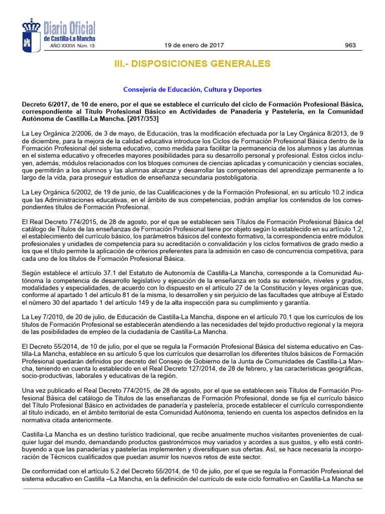 Profesional B Sico en Actividades de Panader A y Pasteler A-2017 - 353 | PDF | Panes | Plan de ...