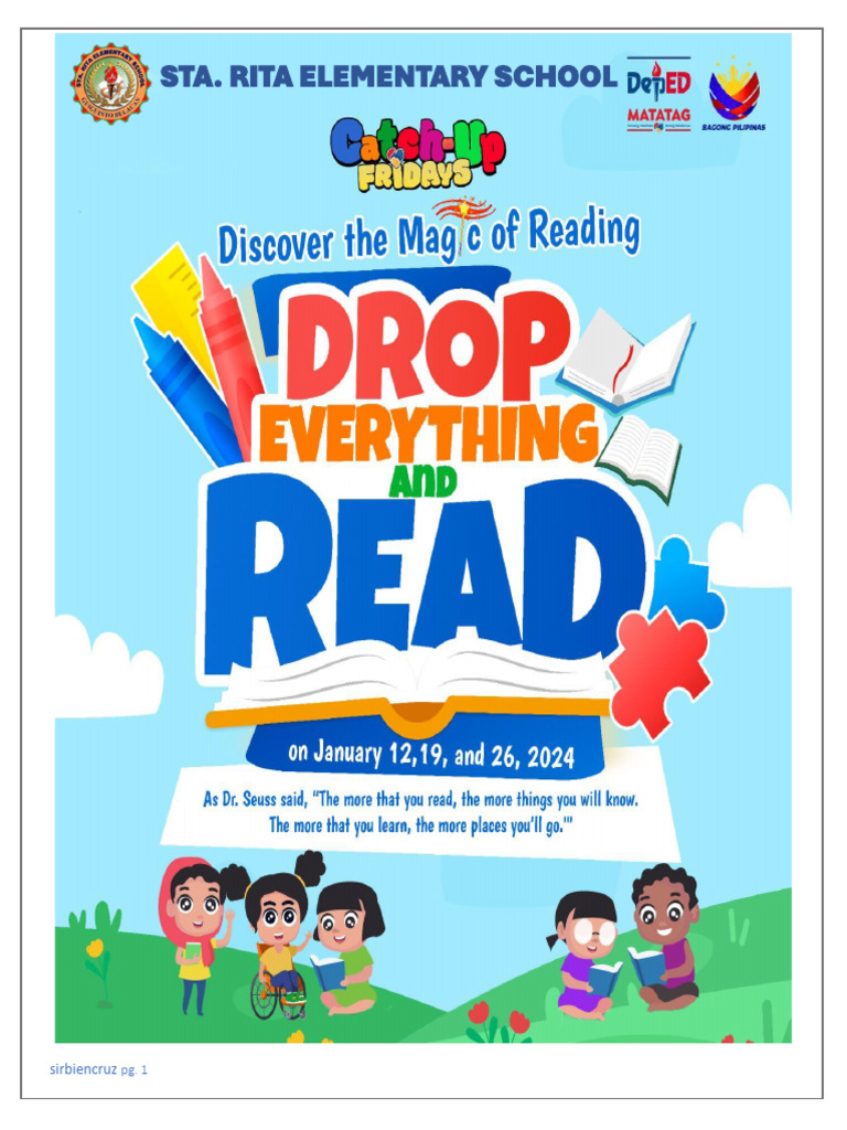 Drop Everything and Read | PDF
