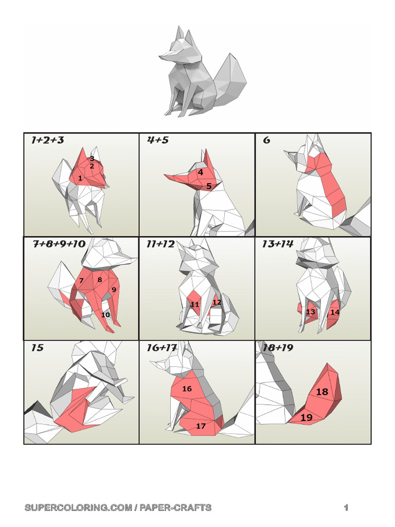Fox Paper Crafts | PDF