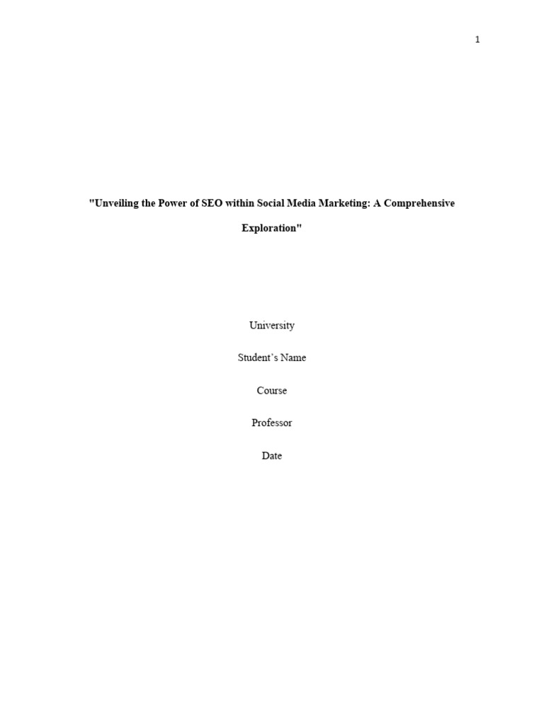 Social Media Marketing | PDF | Social Media Marketing | Digital Marketing Social Media Marketing | PDF | Social Media Marketing | Digital Marketing