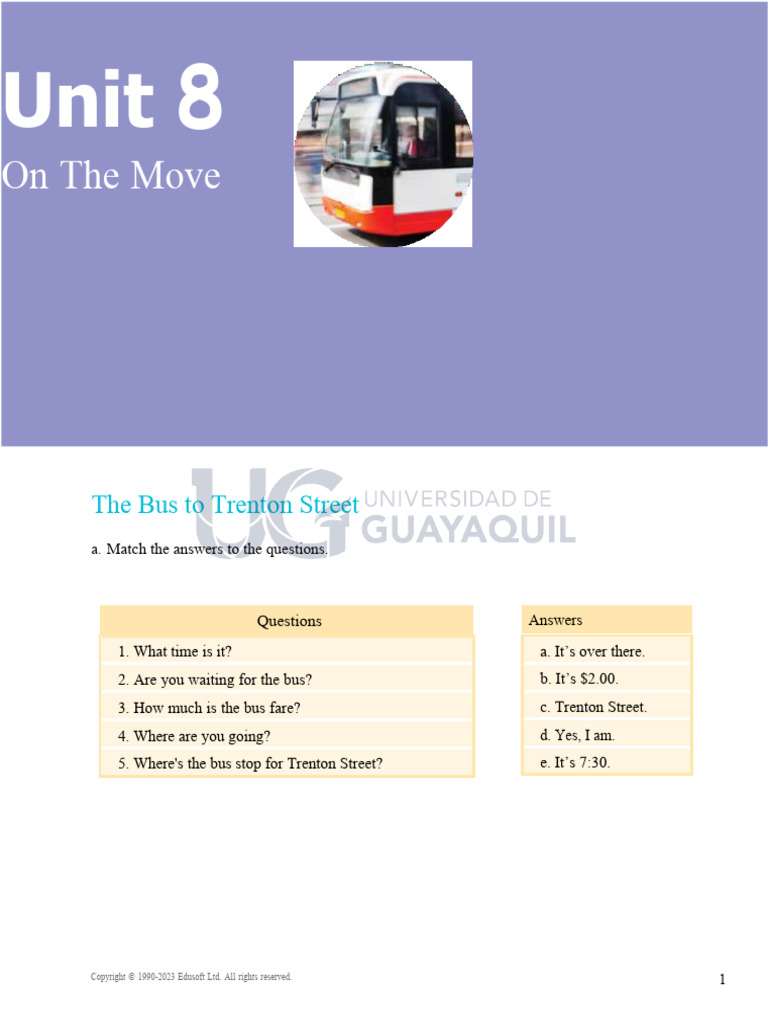 Basic1 - Workbook - 2023-52-57 UNIT 8 | PDF