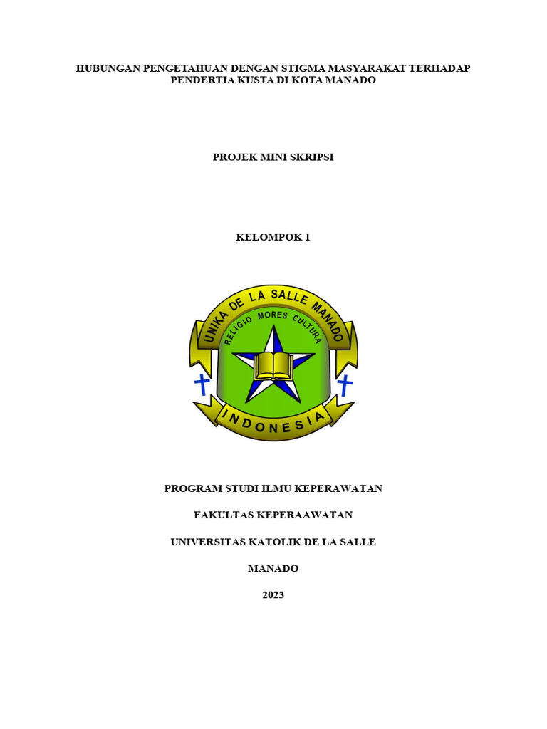 Projek Mini Skripsi | PDF