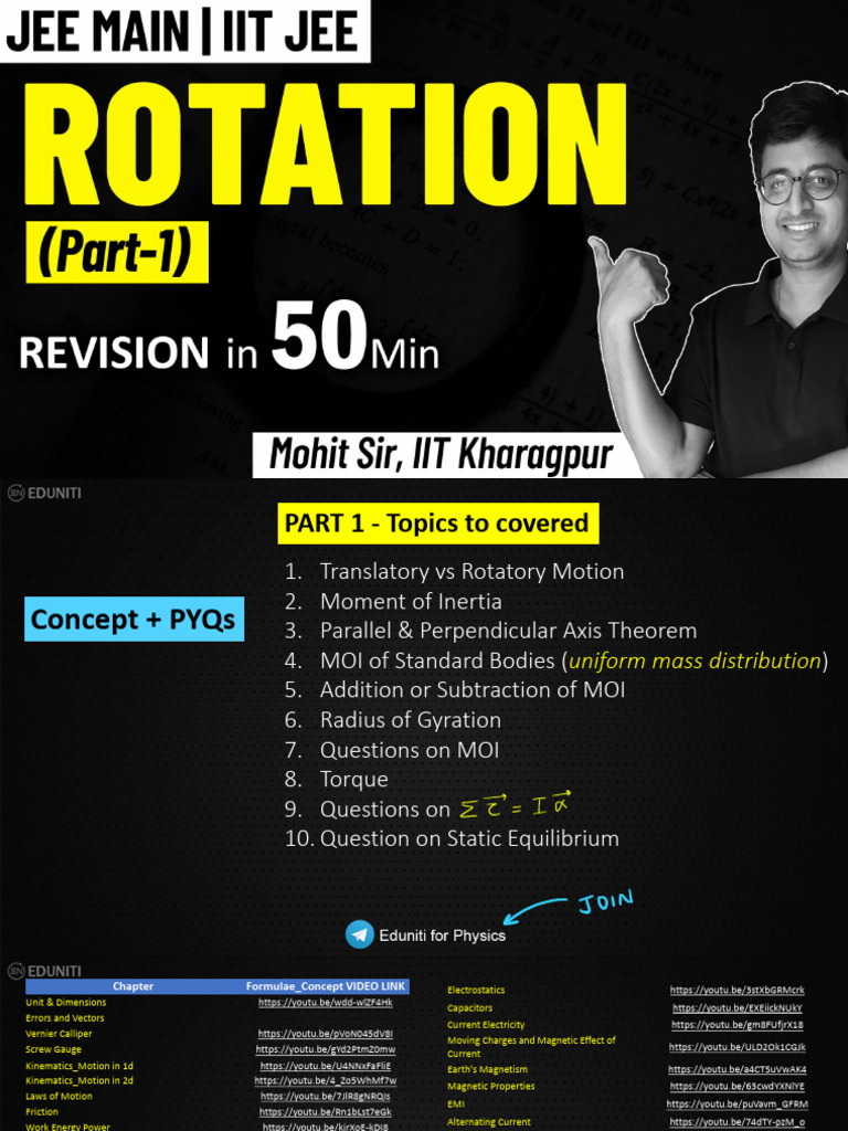 Rotation Merged | PDF | Waves | Newton's Laws Of Motion