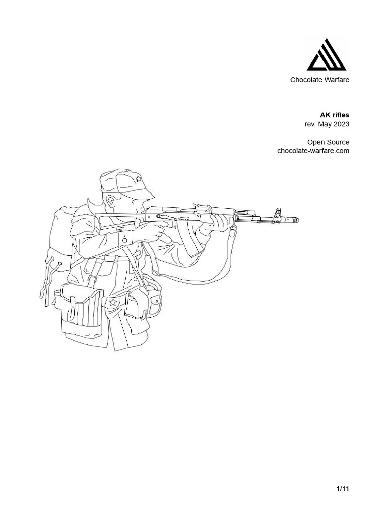 EN Handbook AK Rifles May 2023 2 1 | PDF | Hazards | Securities