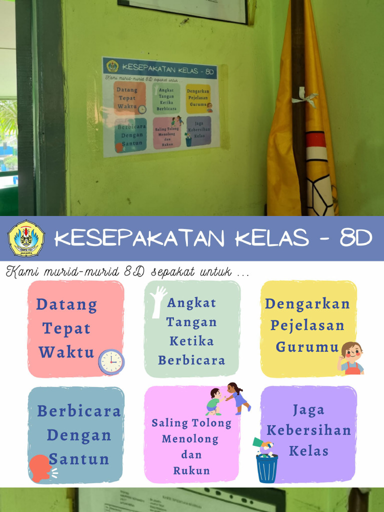 Dokumen Kesepakatan Kelas 8D | PDF