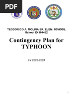 School DRRM Contingency Plan | PDF