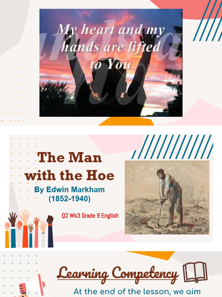 Analyzing "The Man with the Hoe" | PDF | Poetry