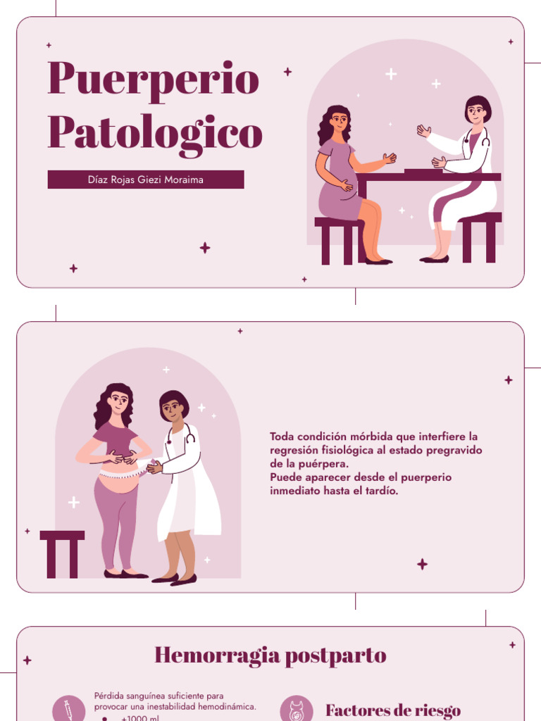 Puerperio Patológico: Complicaciones y Tratamiento | PDF ...