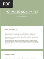 FORMATO SOAP 2da Versión | PDF | Nutrición | Dieta y nutrición