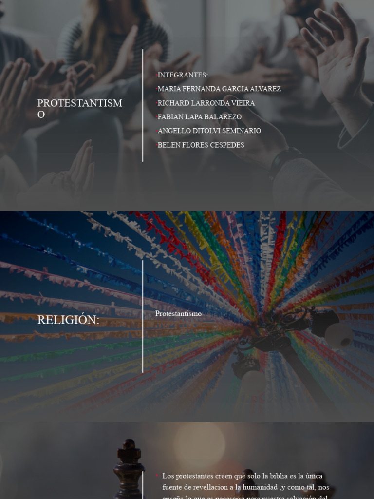 Protestantismo | PDF | Martin Luther | protestantismo